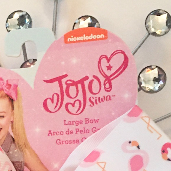 JoJo Siwa | Accessories | Jojo Siwa White Flamingo Cheer Bow Nwt | Poshmark